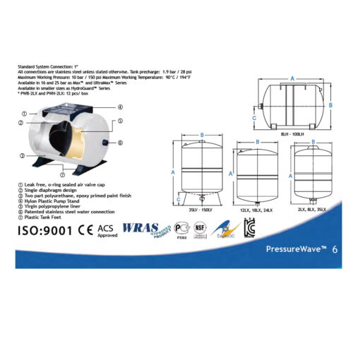 PWB-LV – Pressure wave tank, vertical – LIUMENG Authorized Sales ...